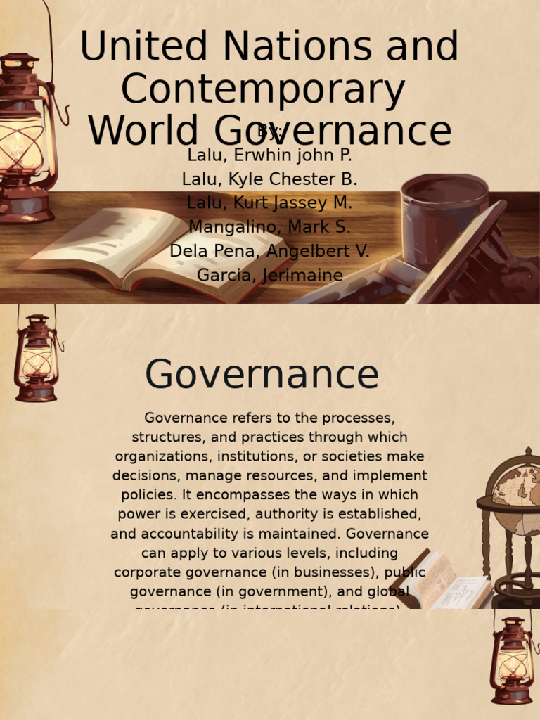 contemporary report | PDF | United Nations | International Relations