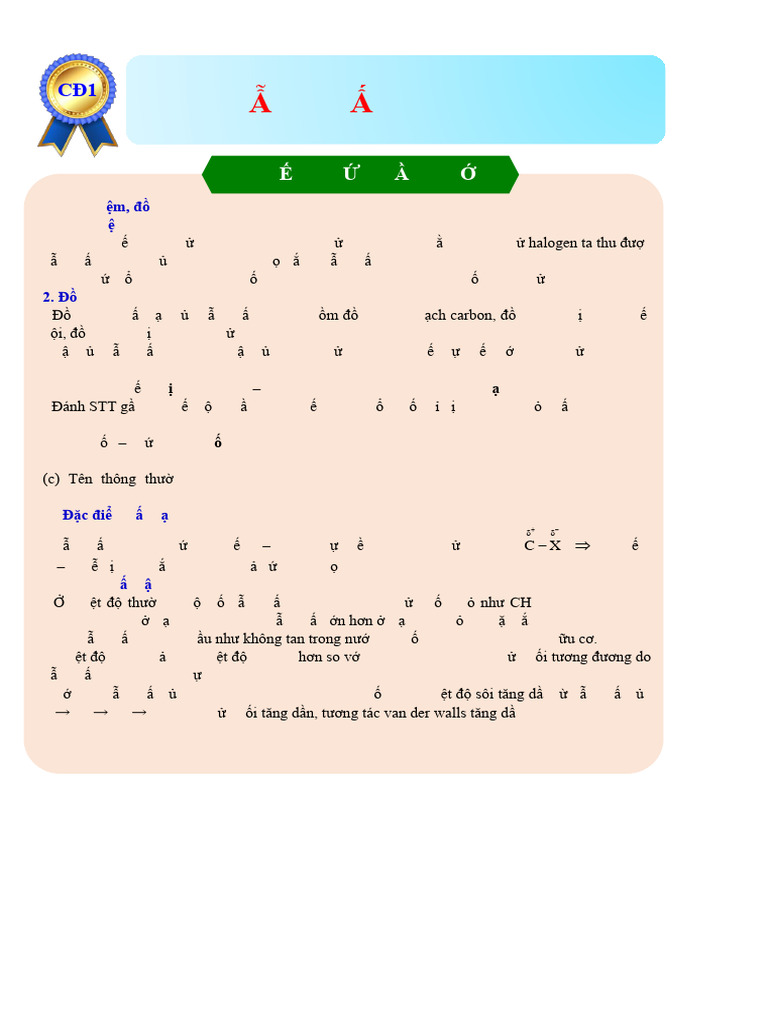 Halogen Alcohol CB | PDF