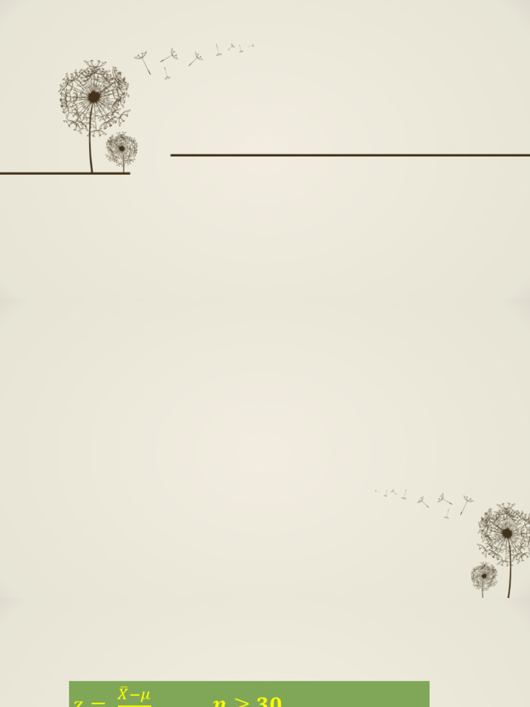 Test-Concerning-Means | PDF | Hypothesis | Statistics