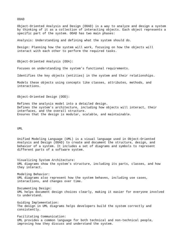 Object-Ori and Design | PDF | Use Case | Class (Computer Programming)