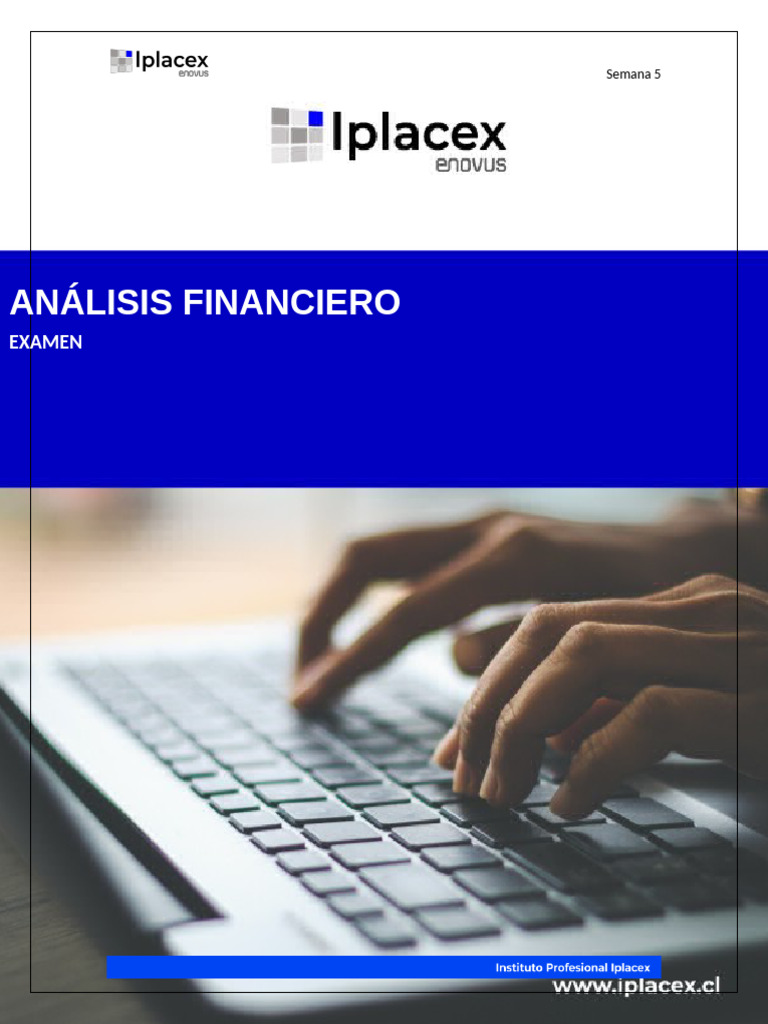 Anã - Lisis Financiero Examen | PDF | Depreciación | Deuda