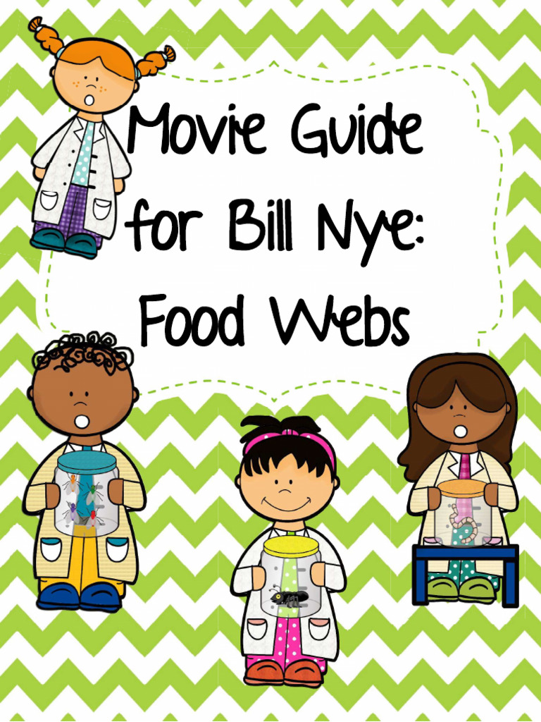 Bill Nye Food Webs Worksheet Answers | PDF | Plants | Foods