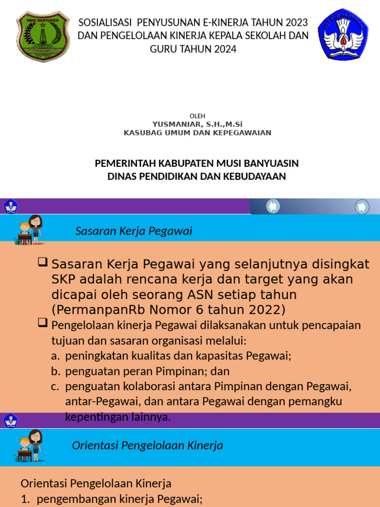 Sosialisasi SKP Tahun 2023 | PDF | Karier & Perkembangan