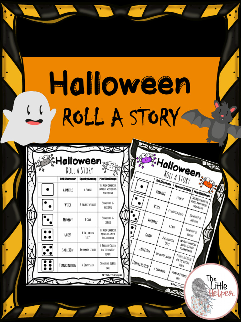 Halloween: Roll A Story | PDF | Halloween