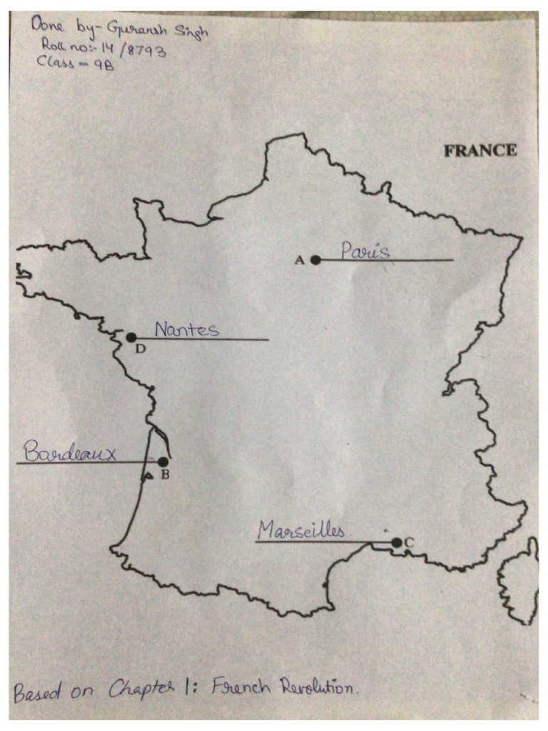 French Revolution Map | PDF