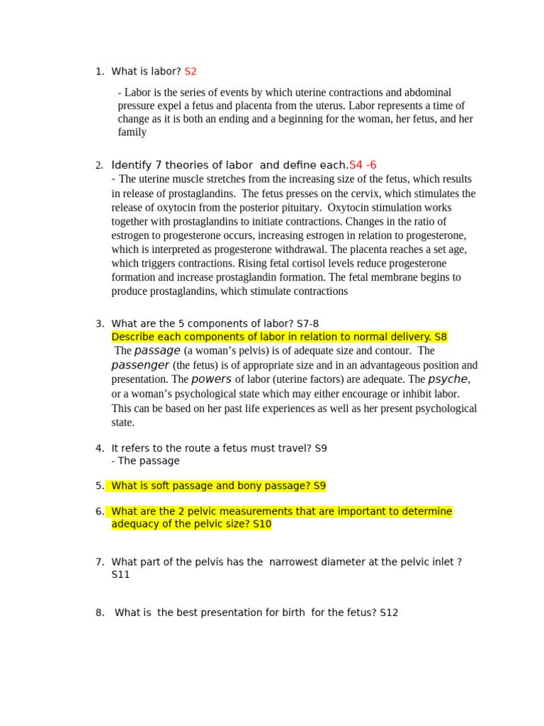 1ST Deliverables With Corrections | PDF | Uterus | Childbirth