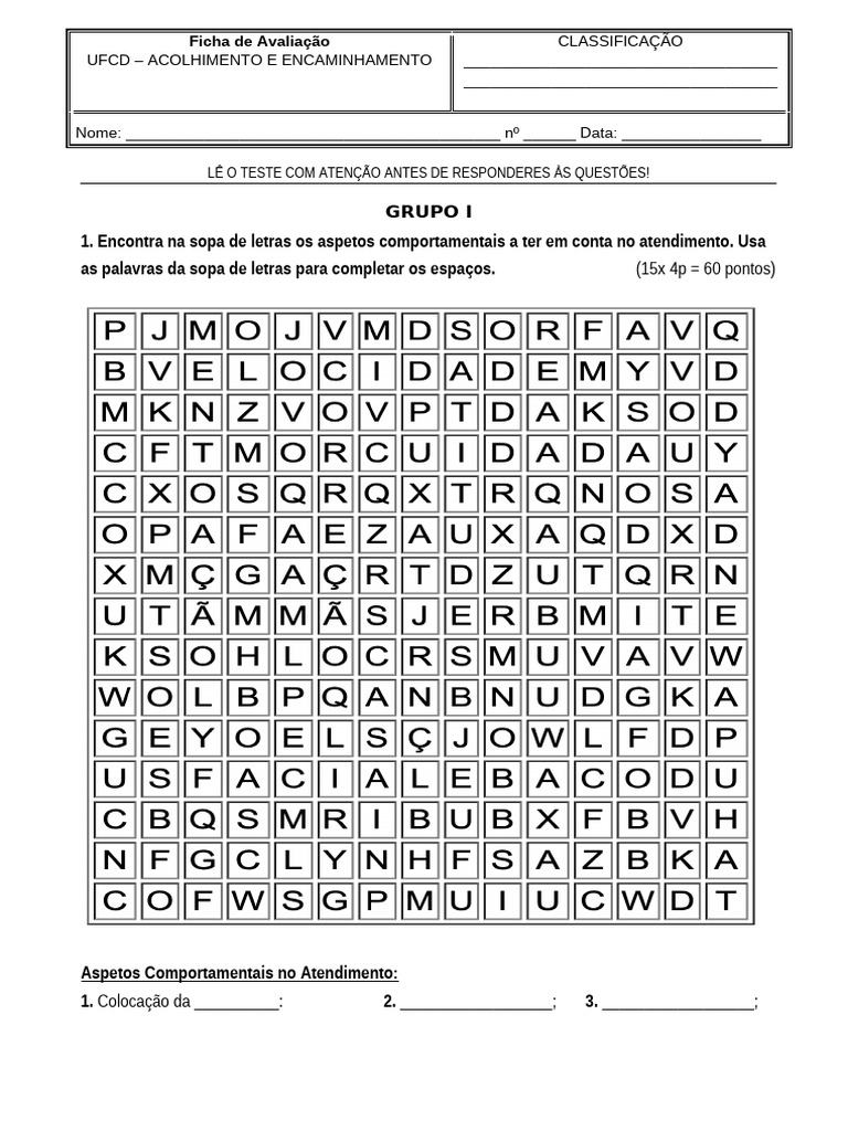 Ficha Linguagem e Interlocutores | PDF