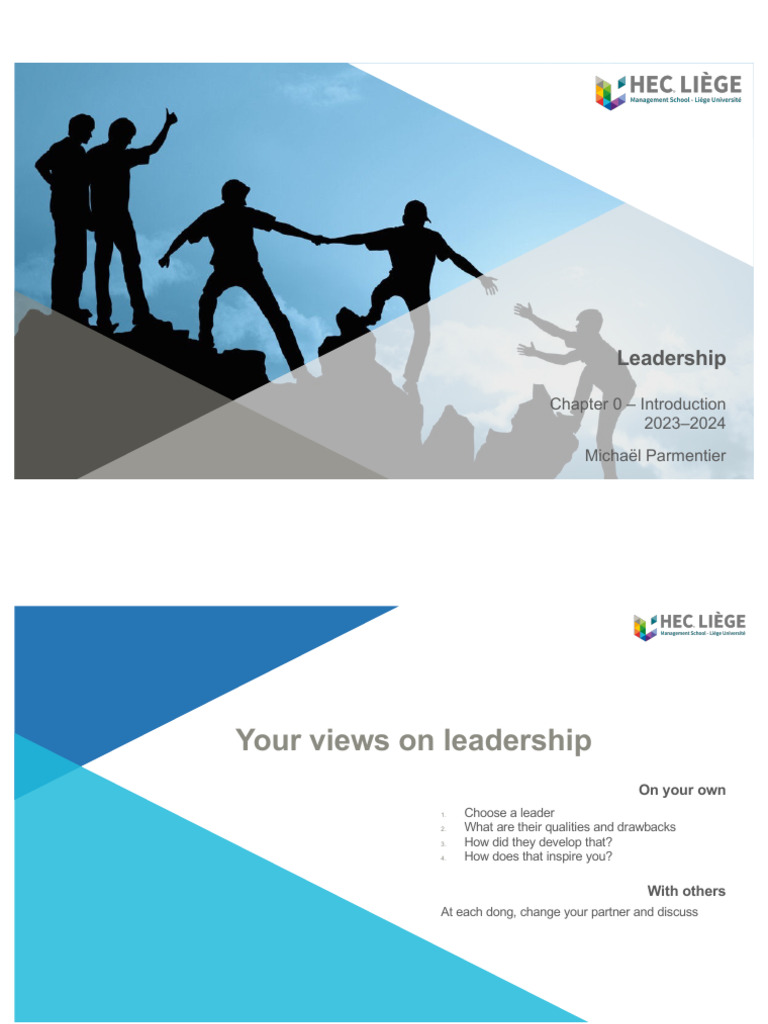 Chap0 Introduction | PDF | Leadership | Power (Social And Political)