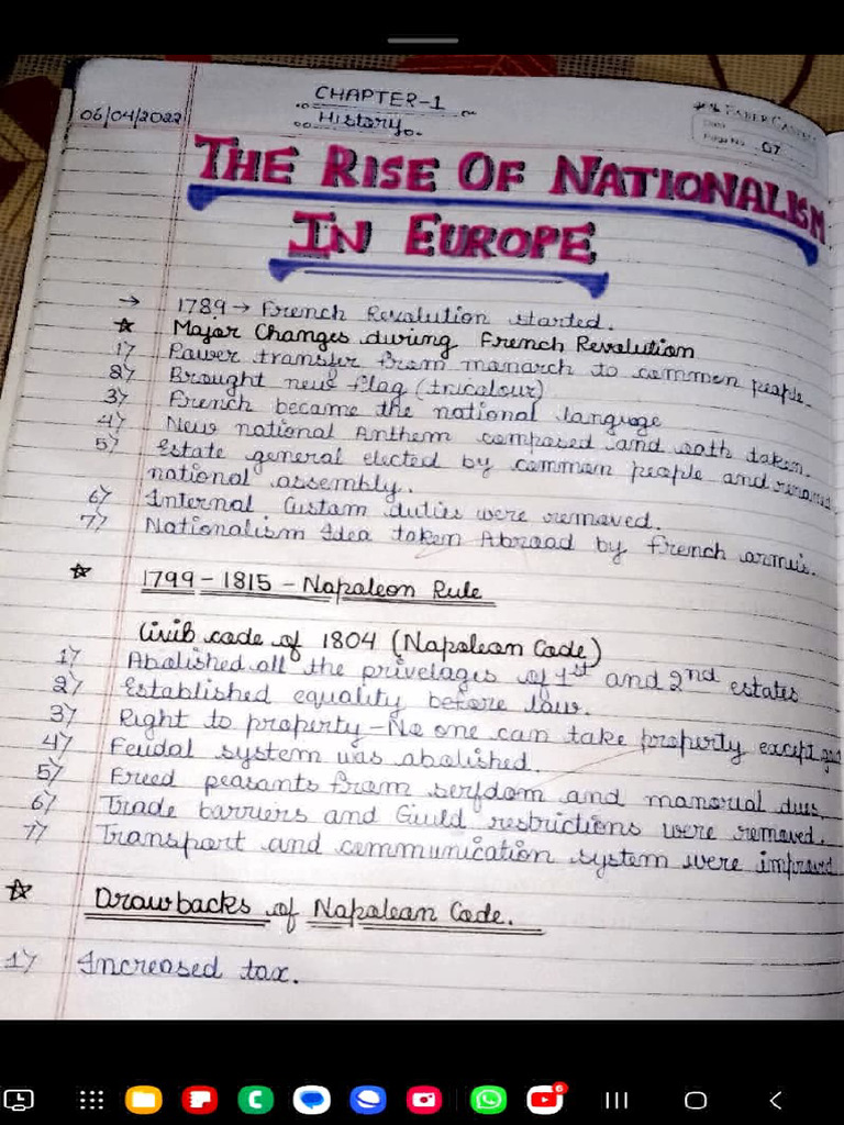 Rise of Nationalism in 18th-19th Century Europe | PDF | Travel