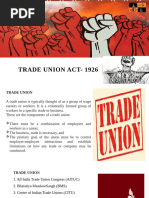 The Trade Unions Act 1926 | PDF | Employment | Trade Union