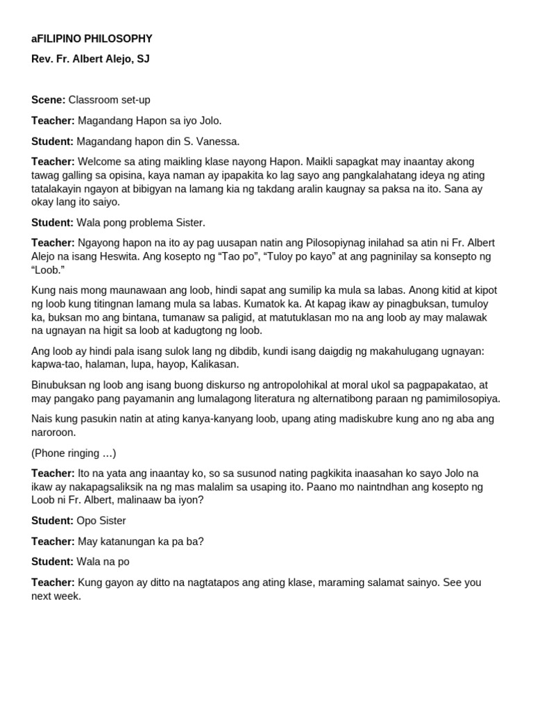 Filipino Philosophy | PDF