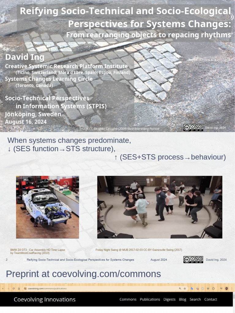 Replacing Rhythms in Systems Change | PDF | Yin And Yang | Epistemology