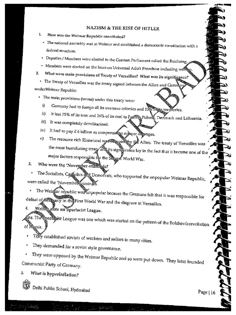 Nazism_And_The_Rise_Of_Hitler_History | PDF