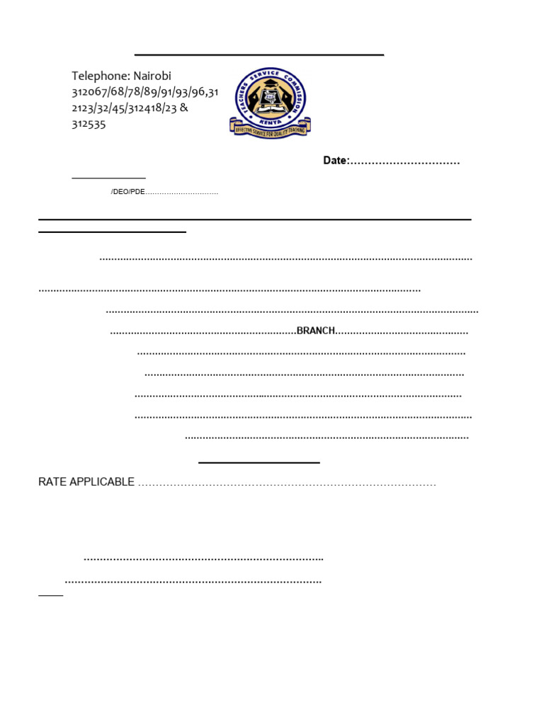 Subsistence Claim Form | PDF