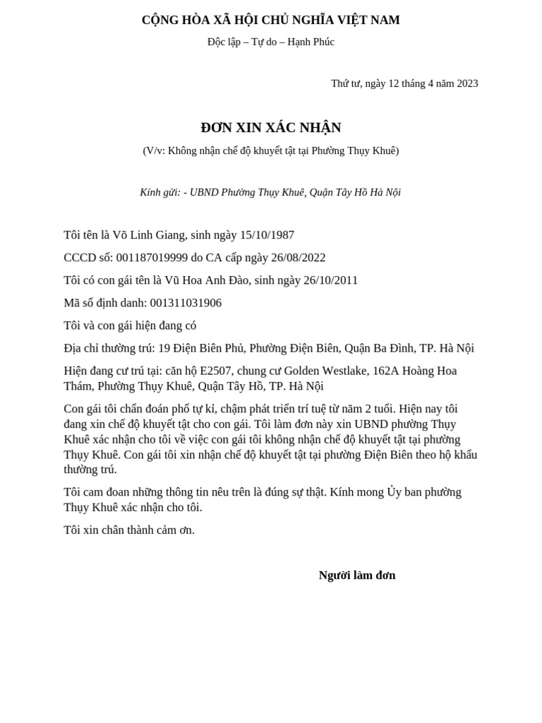 Vu Hoa Anh Dao | PDF