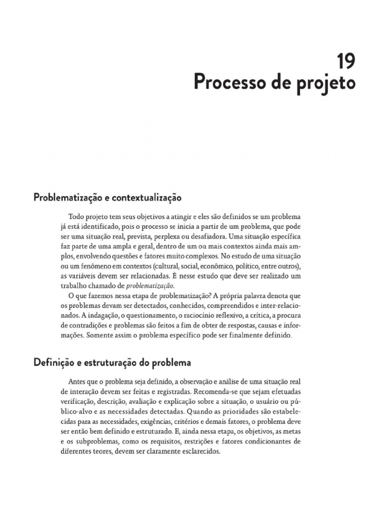 Proceso de Projeto | PDF