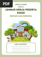 LKPD IPAS KELAS 3 - Aku Dan Lingkungan Sekitarku - Denah - Kenampakan Alam Dan Buatan | PDF