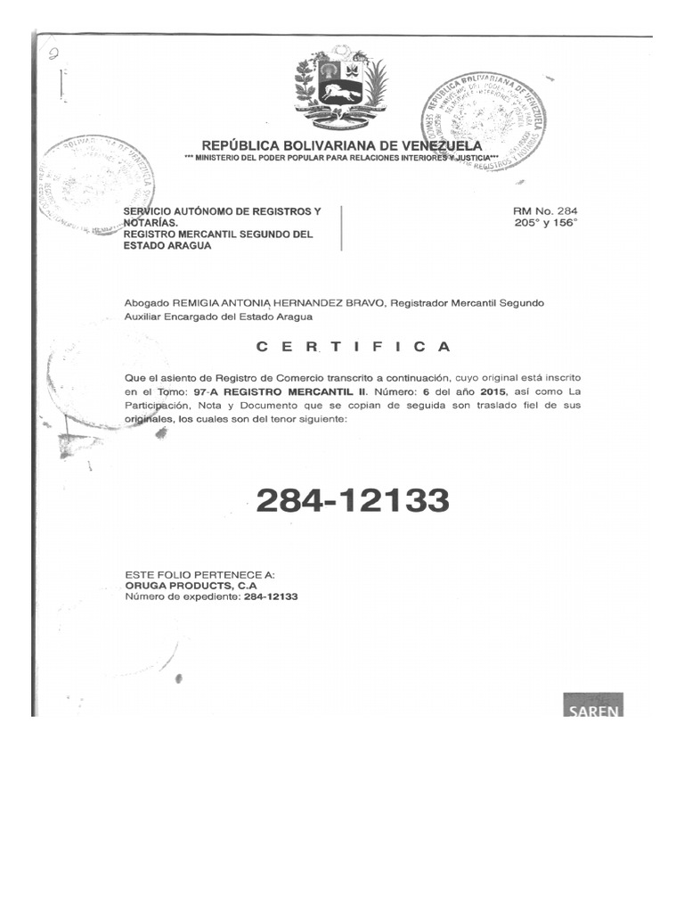 3ra Acta de Asamblea | PDF