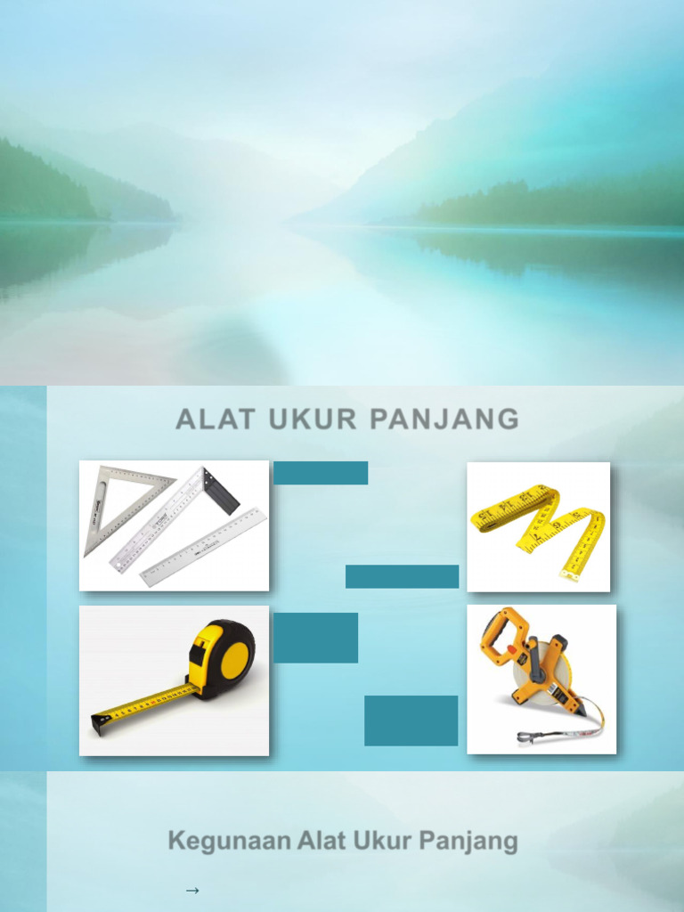 Jenis dan Fungsi Alat Ukur Panjang | PDF | Metode & Bahan Ajar