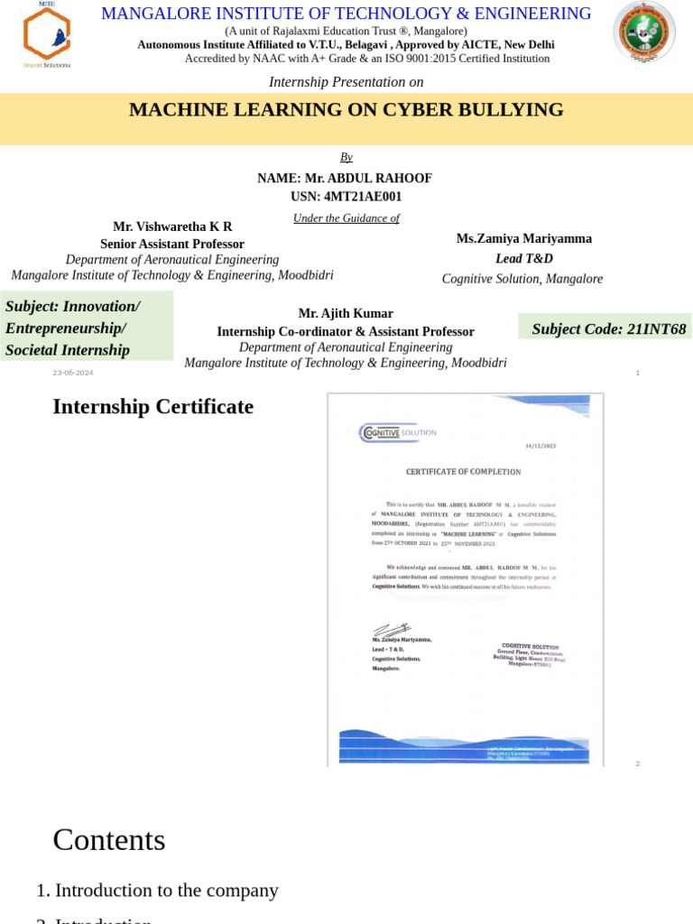 Rahoof | PDF | Machine Learning | Python (Programming Language)