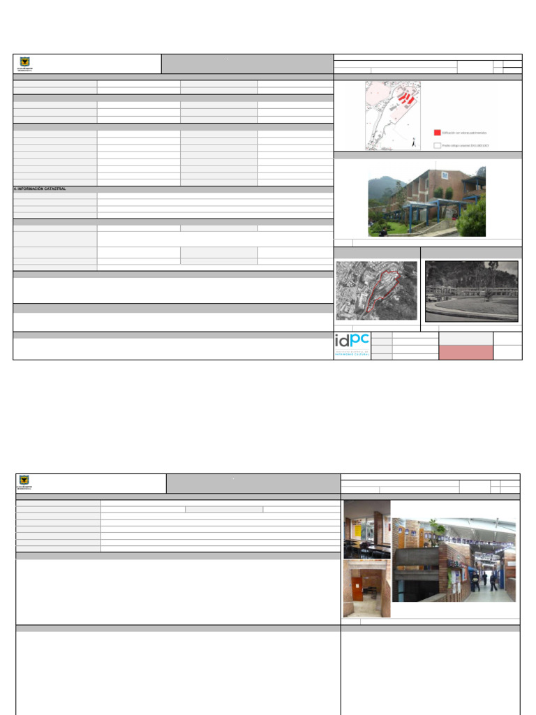 Ficha de Inventario | PDF | edificio | Arquitecto