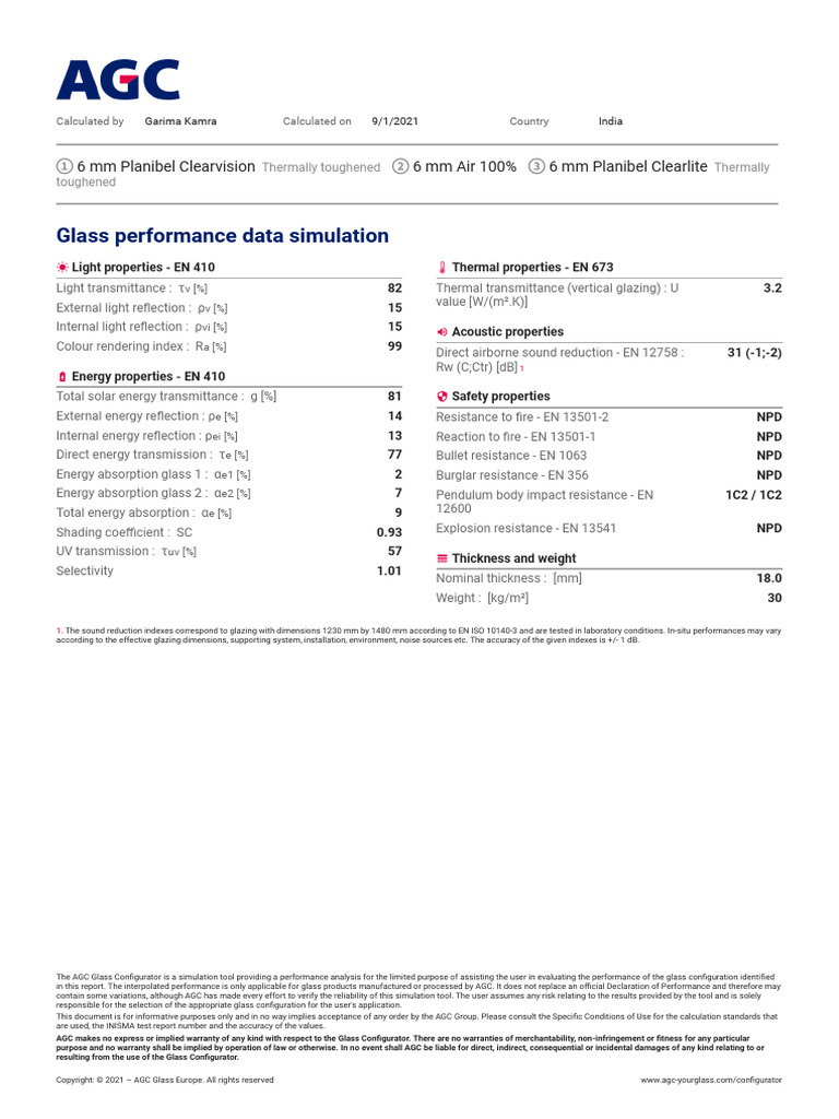 Glass Configurator Datasheet 2021 09 01 | PDF | Glasses | Accuracy And ...