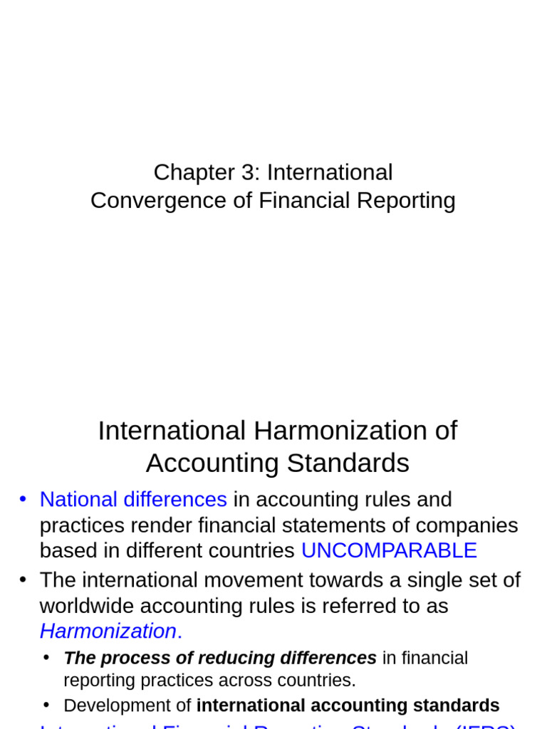 Ch3 IntAcct | PDF | International Financial Reporting Standards | Financial Accounting Standards ...
