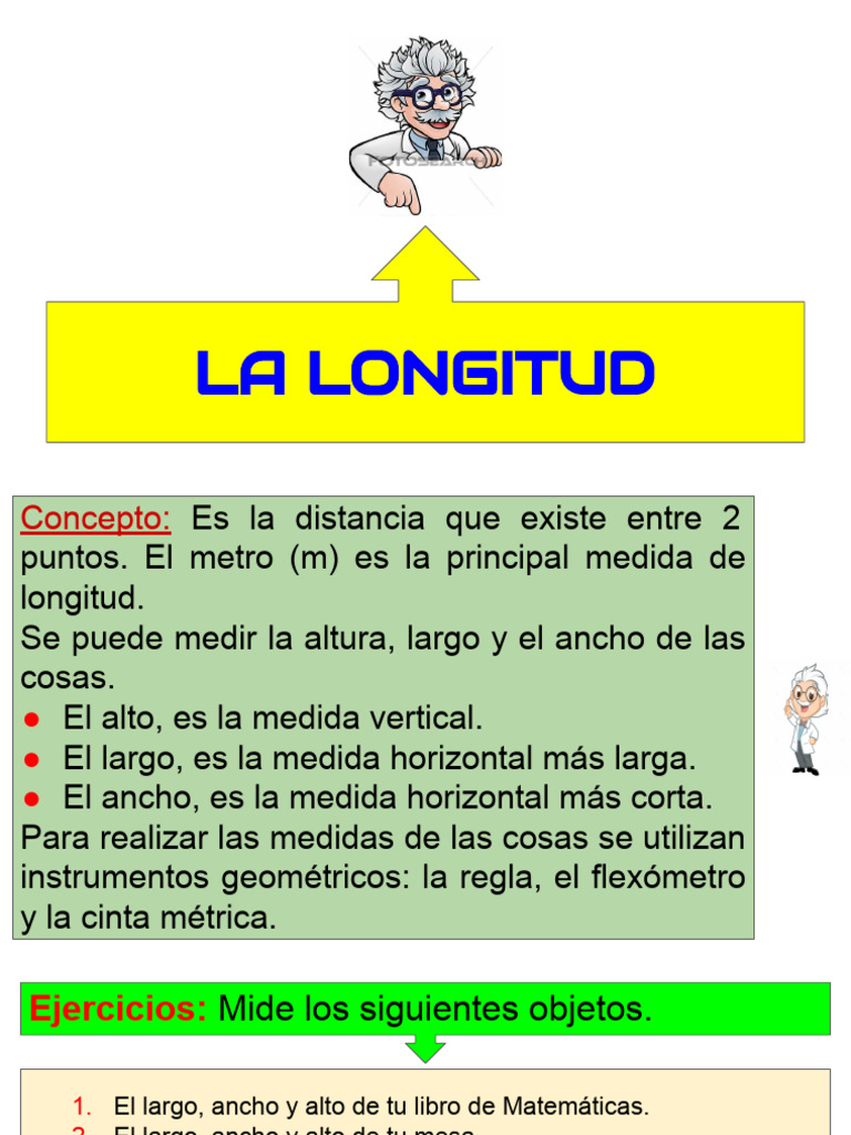 Definición y Medidas de Longitud | PDF | Hogar, jardinería y bricolaje