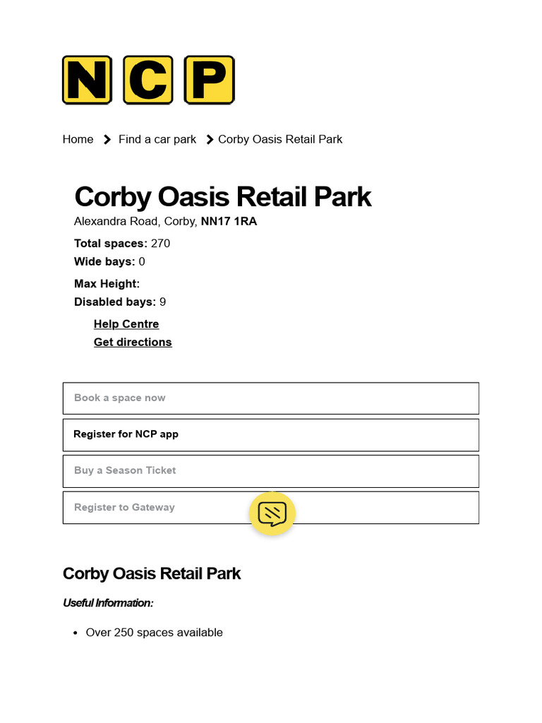 Corby Oasis Retail Park | PDF