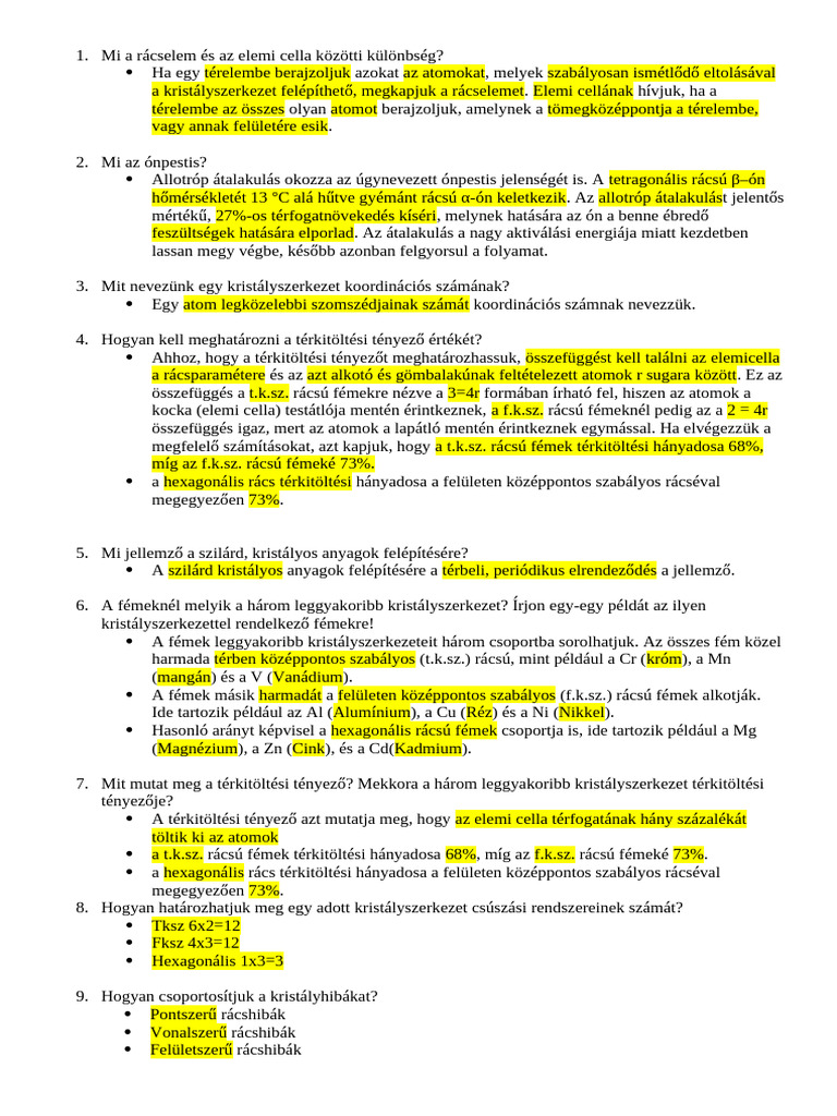 Anyagismeret-1 2 | PDF