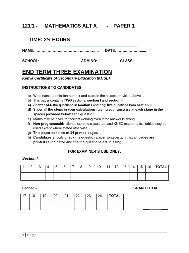 F3 Math PP1 QS | PDF | Triangle | Sphere