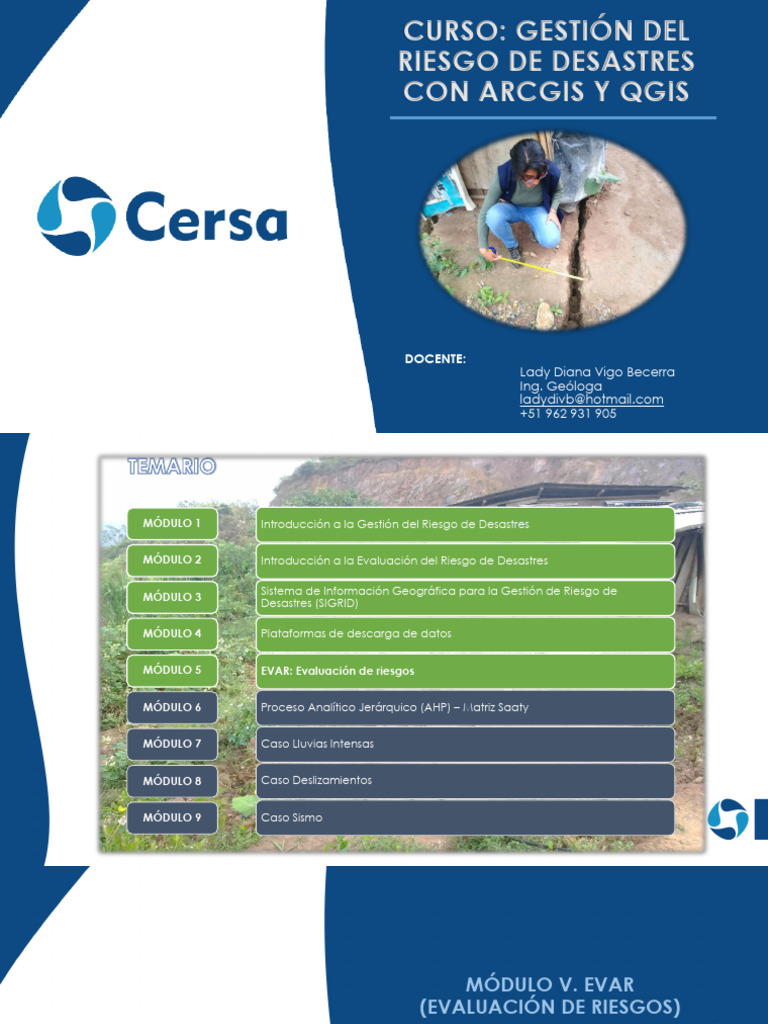 Módulo 5 - Evar | PDF | Riesgo | Inundar