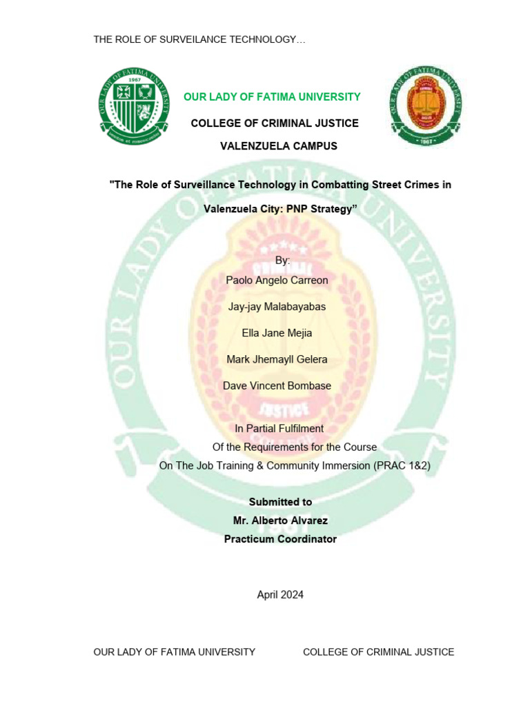 Case Study Final | PDF | Closed Circuit Television | Surveillance