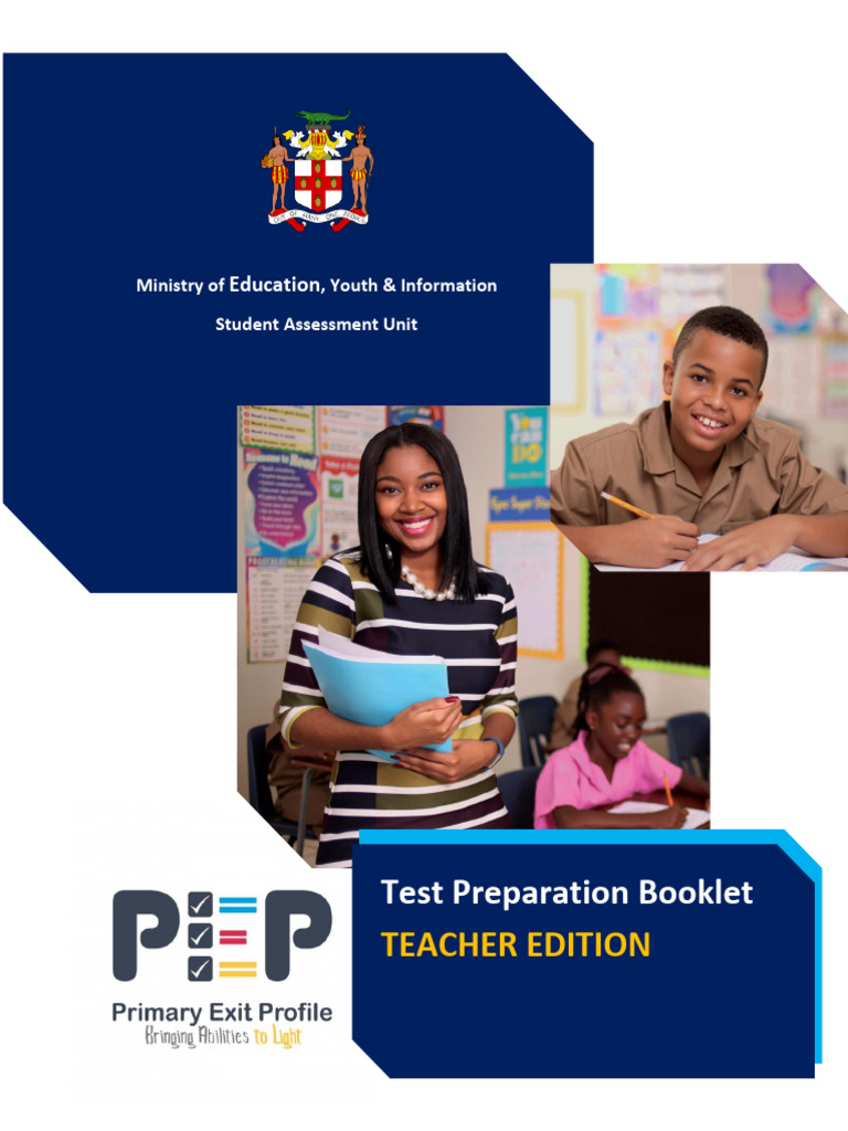 PEP Test Preparation Guide for Teachers | PDF | Educational Assessment ...
