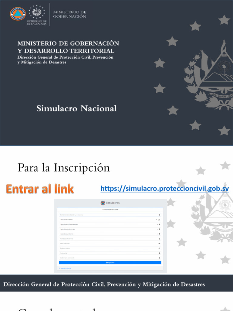 Inscripcion Simulacro 2024 | PDF