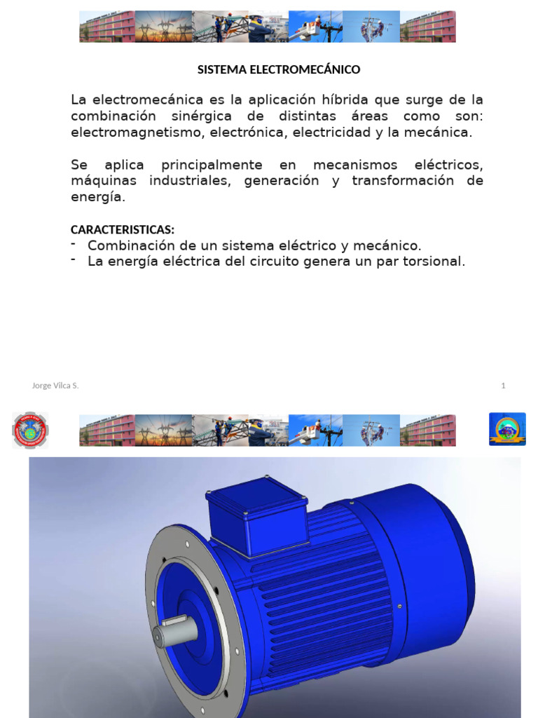 Electromecánicos | PDF | Corriente eléctrica | Ingenieria Eléctrica
