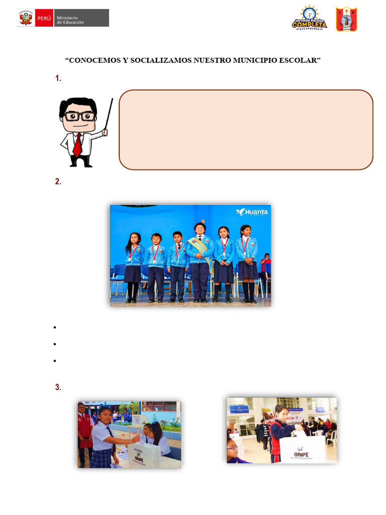 Ficha de Municipios Escolares | PDF | Alcalde | Votación