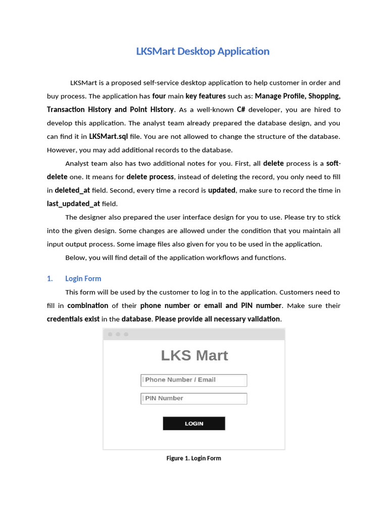 LKSMart | PDF | Databases | Application Software