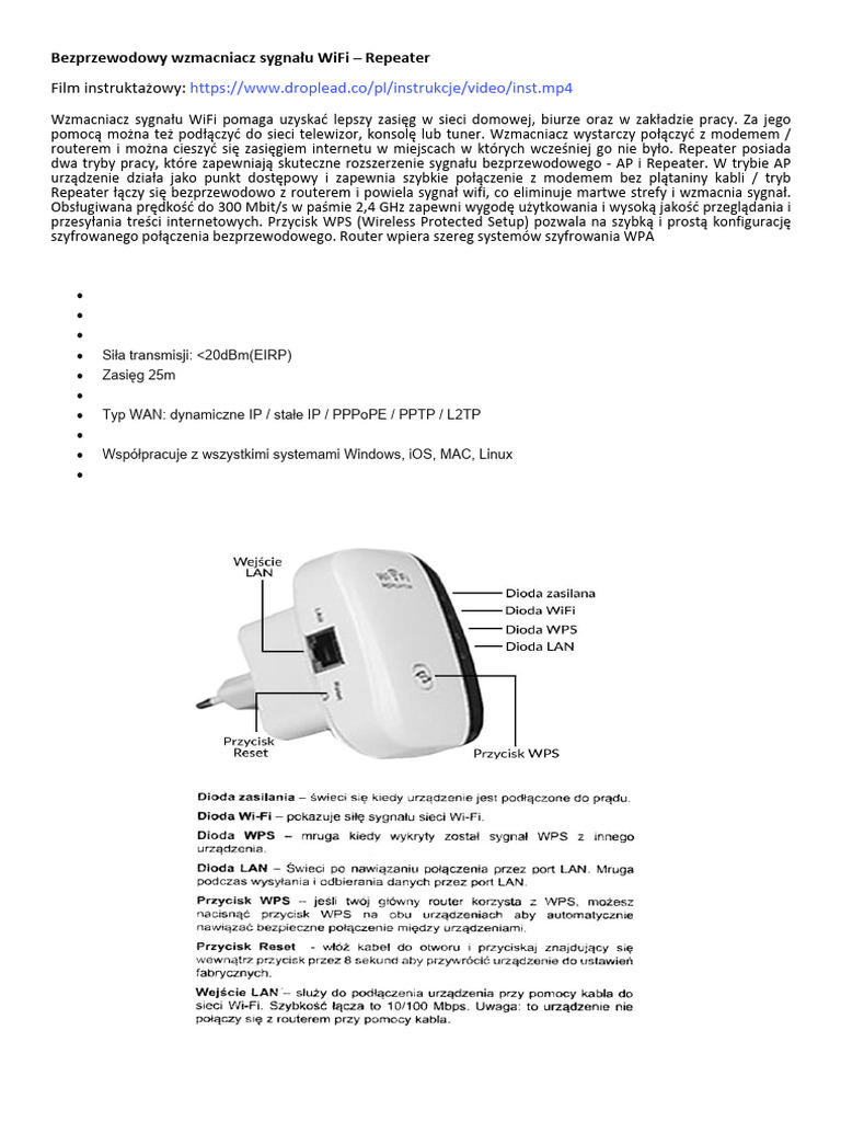 Manual Repeater (PL) | PDF