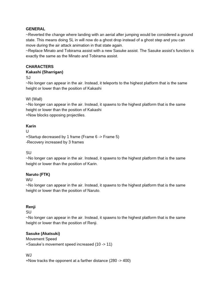 BVN 3.8.4.5 Patch Notes | PDF | History