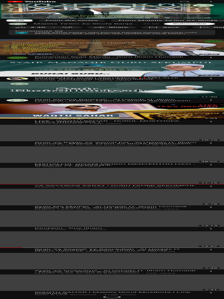 Syair Telah Lahir Cahaya - Al Ustadz. H Ilham Hum 2 | PDF