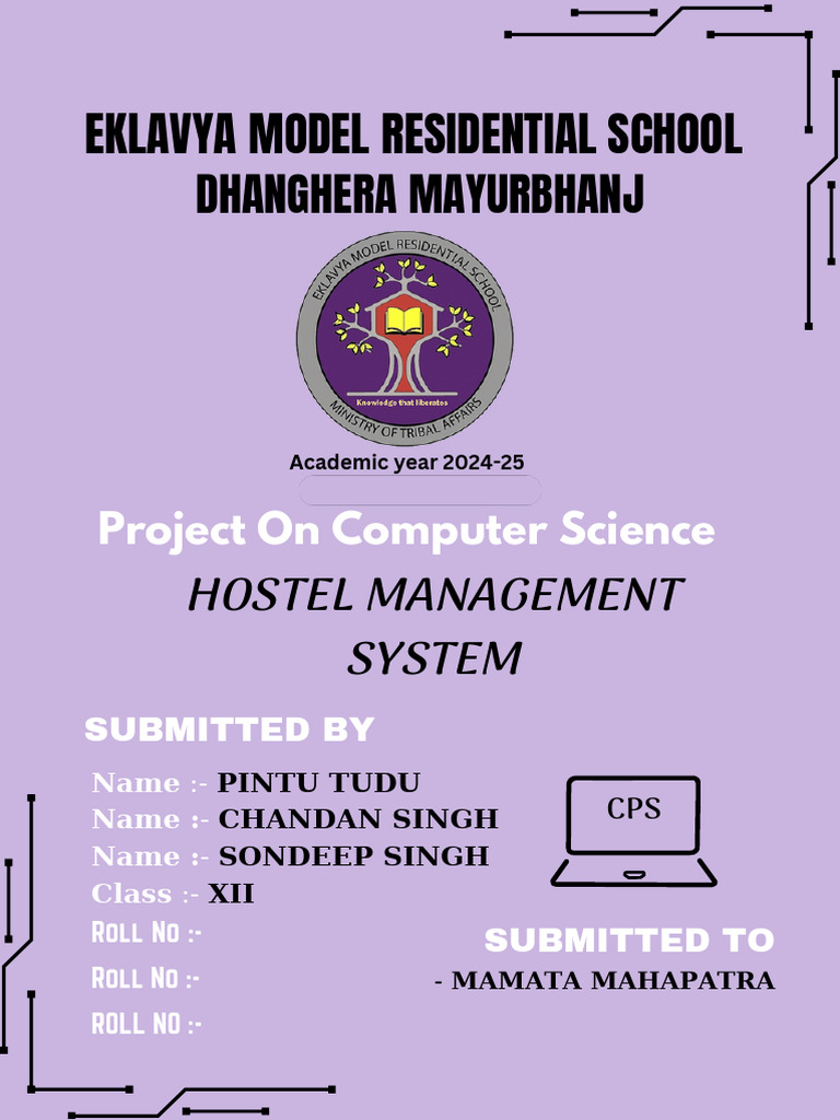 Hostel Management Pdf 20241019 090446 0000 Pdf