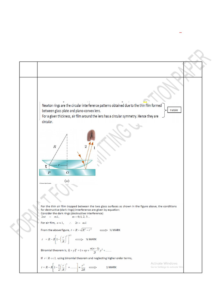 PHY 1071 QP - Scheme - Makeup Jan 24 | PDF | Electron | Scattering