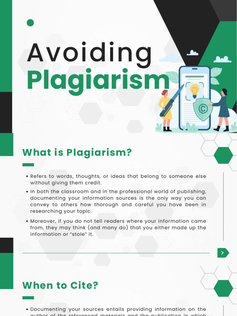 How to Avoid Plagiarism Effectively | PDF | Citation | Plagiarism
