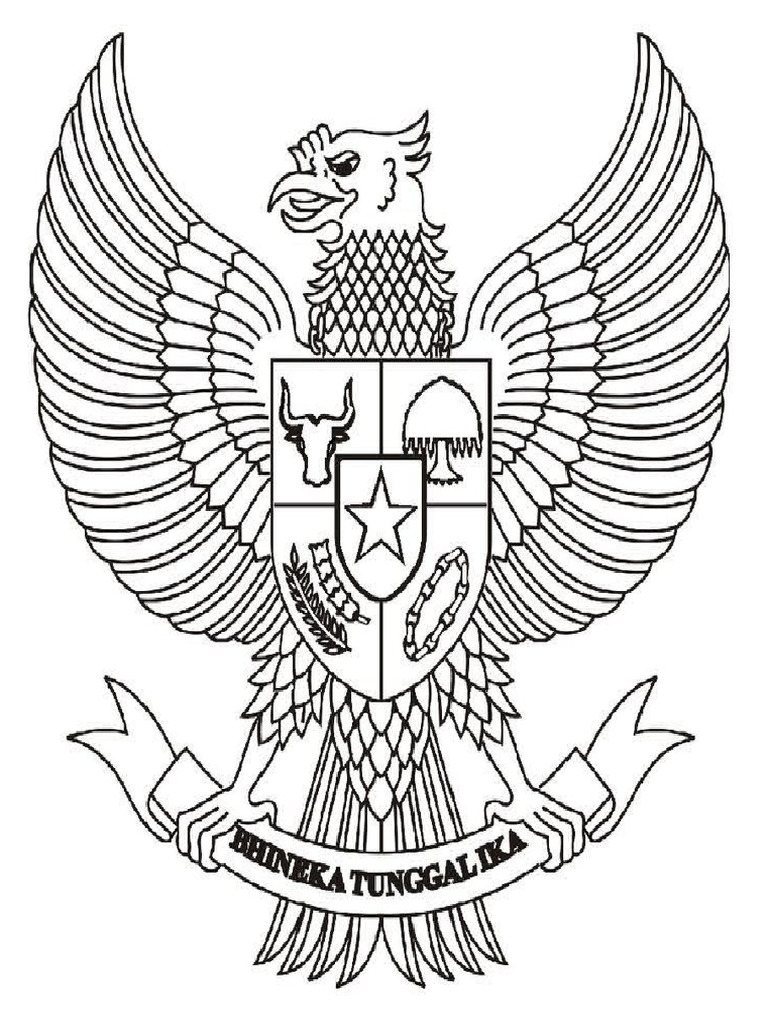 Sketsa Burung Garuda | PDF