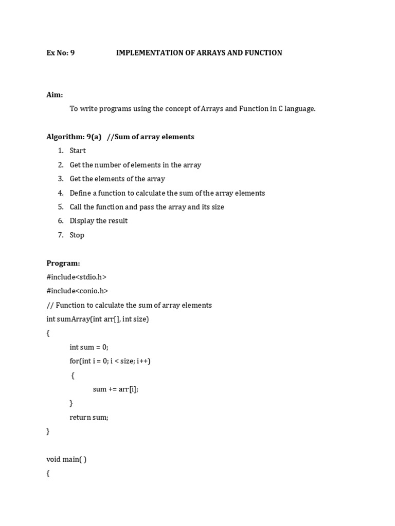 Ex No 9 | PDF | Computers