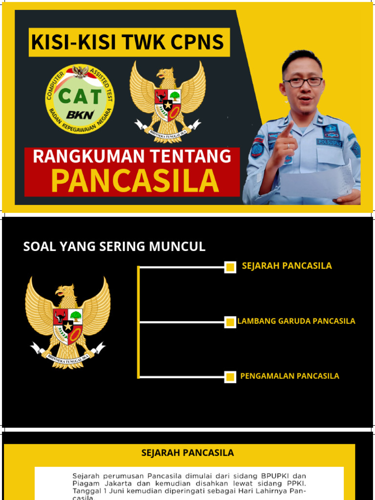 Rangkuman TWK Pancasila | PDF