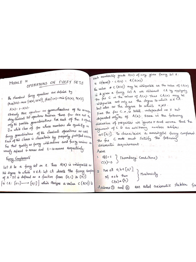 Fuzzy Notes 2 | PDF
