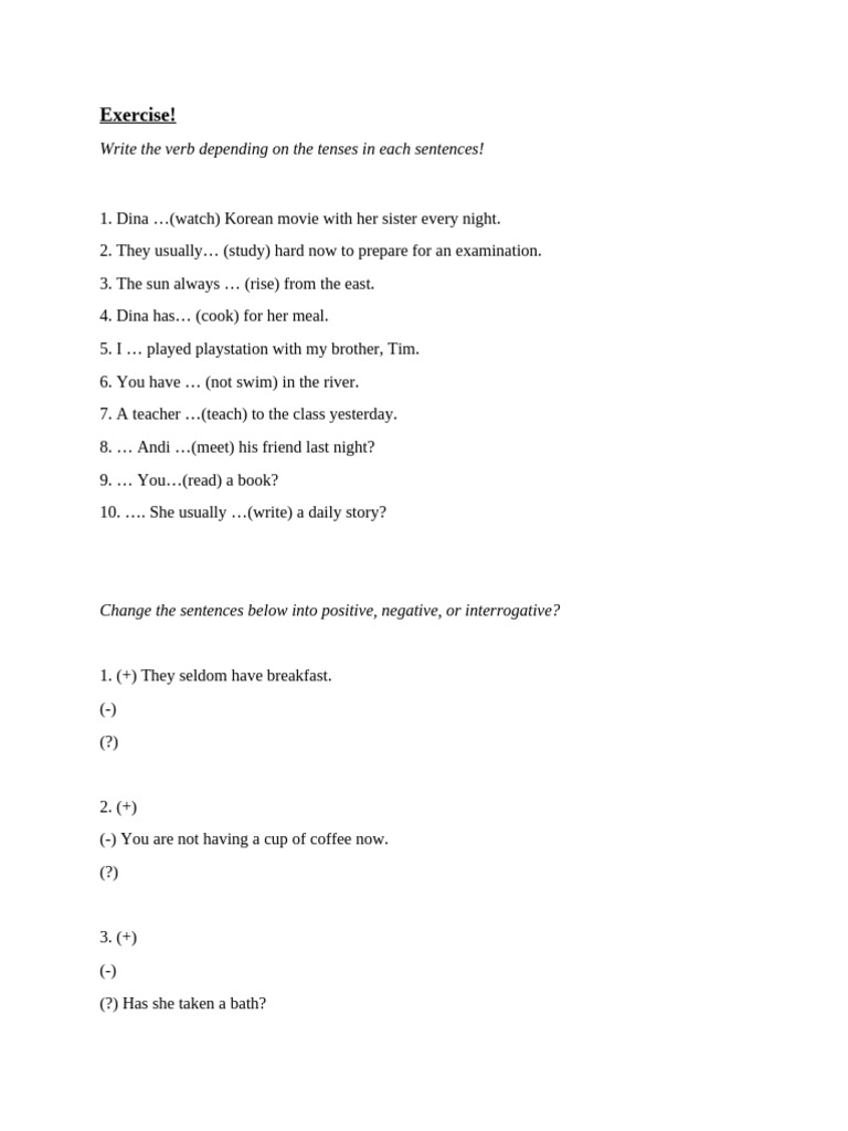 Exercise 1_051319 | PDF