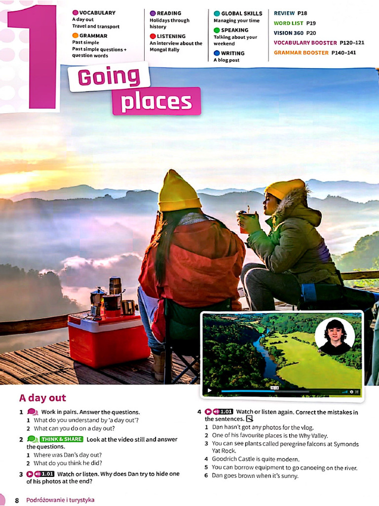 Life Vision A2 Unit 1 | PDF